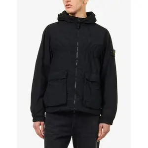 Stone Island Smerigliato Hooded Nylon Jacket