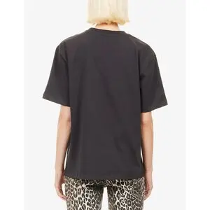 GANNI X Disney Embellished Cotton-jersey T-shirt