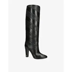 Valentino Garavani Rayons Patchwork Leather Boots