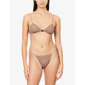 Missoni Metallic-knit Bikini Set