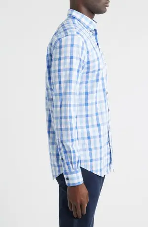 Johnnie-o Candler Plaid Button-down Shirt - Maliblu