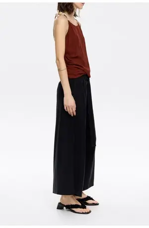 Bimba Y Lola Flared Ankle-length Trousers