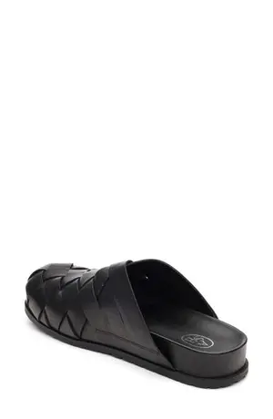 Ash Tor Woven Clog - Black