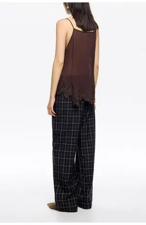 Bimba Y Lola Chequered Trousers