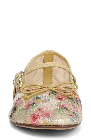 CIRCUS NY BY SAM EDELMAN Sofie Mesh Ballet Flat - Vanilla Bean Multi