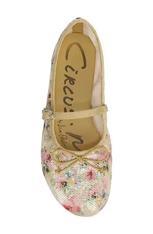 CIRCUS NY BY SAM EDELMAN Sofie Mesh Ballet Flat - Vanilla Bean Multi
