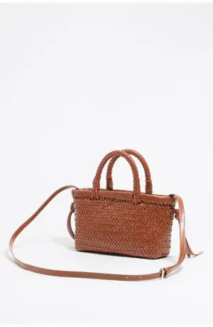 Bimba Y Lola Plaited Leather Mini Bag