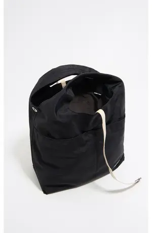 Bimba Y Lola Nylon Paper Bag With Bow Detail - Black