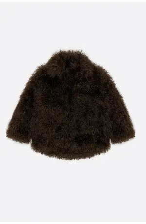 Bimba Y Lola Faux Fur Overcoat