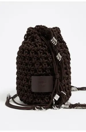 Bimba Y Lola Plaited Bucket Bag