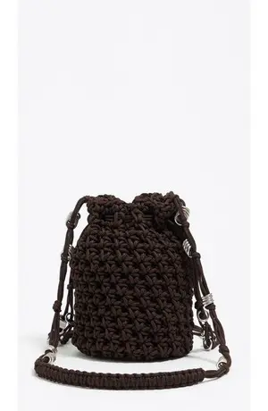 Bimba Y Lola Plaited Bucket Bag