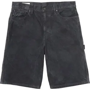 VOWELS Denim Painter Shorts - Black