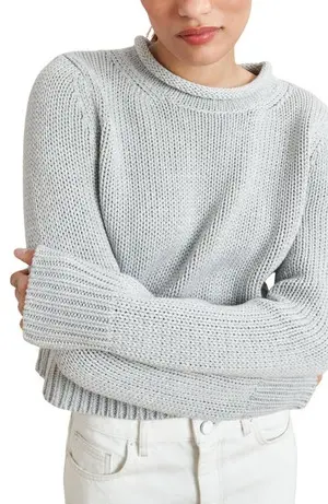 LA LIGNE Mini Marina Solid Sweater Grey