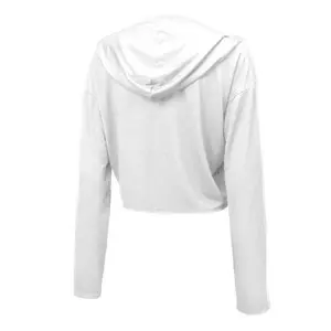 MAJESTIC THREADS Jaxson Dart New York Giants Glitter Wordmark Hoodie - White