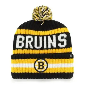 '47 Boston Bruins Bering Knit Hat With Pom