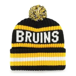 '47 Boston Bruins Bering Knit Hat With Pom