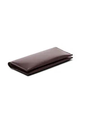EZRA ARTHUR Long Wallet - Malbec