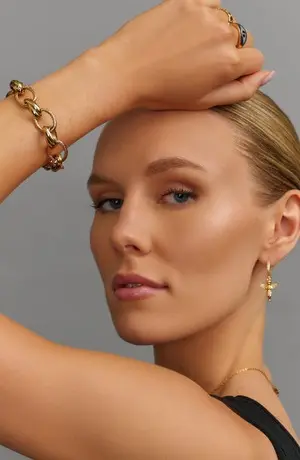NIALAYA JEWELRY Mixed Link Bracelet
