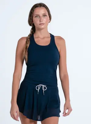 Lucky In Love Chill Play Tank - Midnight