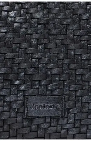 ECOTORIE Lubbock Woven Leather Tote Bag