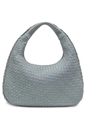 ECOTORIE San Angelo Suede Shoulder Bag - Sky Light