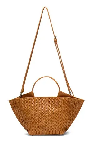 ECOTORIE Austin Large Crossbody Tote - Tan