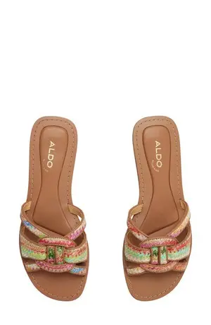 Aldo Rosmary Slide Sandal - Brown Multi