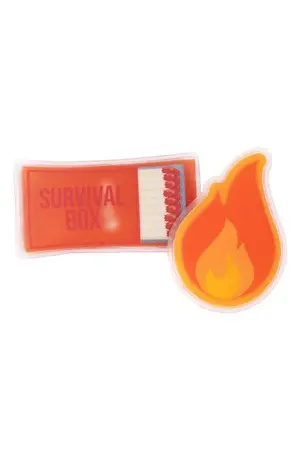 FISURA Survival Box Set Of 2 Hand Warmers - Red