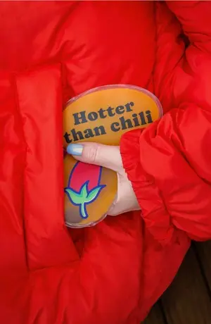 FISURA Set Of 2 Chili Hand Warmers