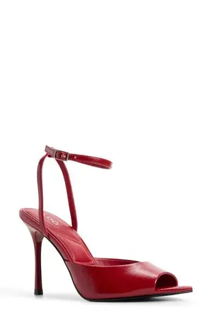 Aldo Pointed Toe Sandals - Red