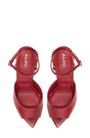 Aldo Pointed Toe Sandals - Red