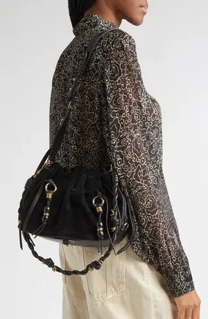 Isabel Marant Étoile Bolton Suede Hobo Bag