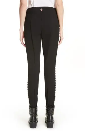 Moncler Embroidered Stirrup Ski Pants