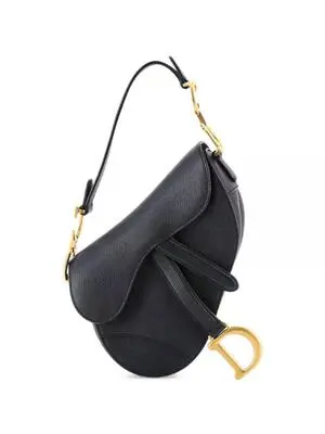 Dior Saddle Leather Mini Shoulder Bag