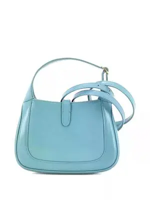 Gucci Jackie 1961 Leather Mini Hobo Bag - Blue