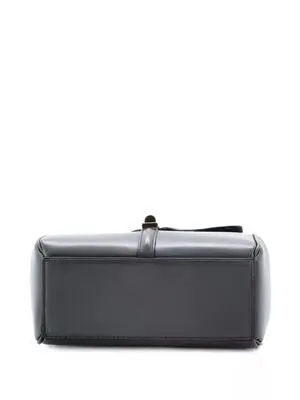 Celine 16 Mini Satchel Smooth Calfskin Top Handle Bag - Grey