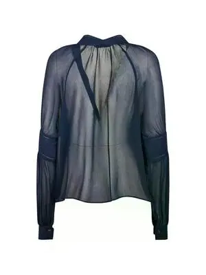Alberta Ferretti Tie-neck Top