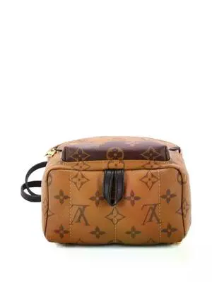 LOUIS VUITTON Palm Springs Reverse Monogram Canvas Mini Backpack - Brown
