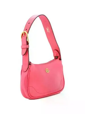 Gucci Aphrodite Leather Mini Shoulder Bag - Pink