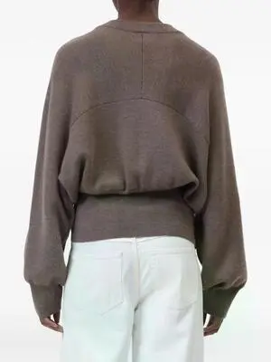 Closed Long-sleeve Crew-neck Sweater