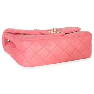 Chanel Quilted Lambskin Pearl Crush Rectangular Flap Bag