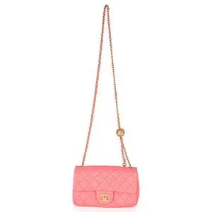 Chanel Quilted Lambskin Pearl Crush Rectangular Flap Bag