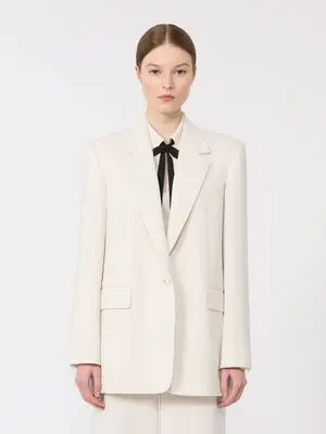 Max Mara Single-breasted Cady Blazer