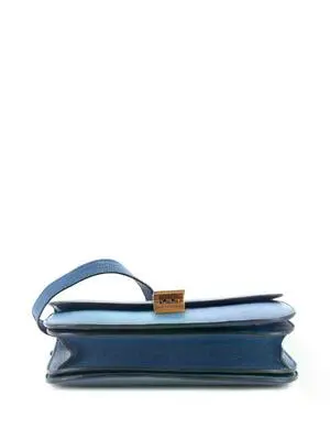 Celine Classic Box Bag Grainy Leather Medium - Blue
