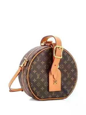 LOUIS VUITTON Petite Boite Chapeau Monogram - Brown