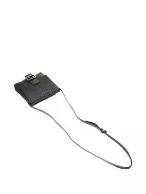 Fendi Zucca Canvas Cross Body Bag - Black