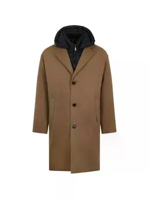 MOORER Hooded Coat