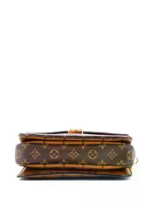 LOUIS VUITTON Pochette Metis Reverse Monogram Canvas Crossbody Bag - Brown