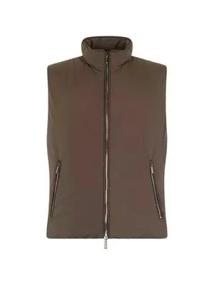 MOORER Zip-fastening Gilet