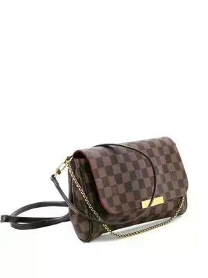 LOUIS VUITTON Damier Mm Favorite Handbag - Brown